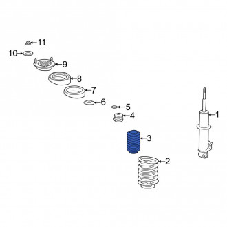 Porsche 911 Series OEM Suspension Parts | Shocks, Struts — CARiD.com