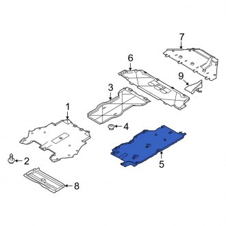 Porsche Underbody Covers | Splash Shields, Protection — CARiD.com