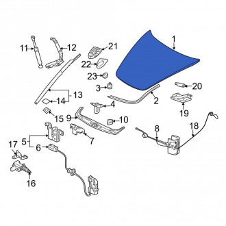 Porsche Boxster Replacement Hood Panels — CARiD.com