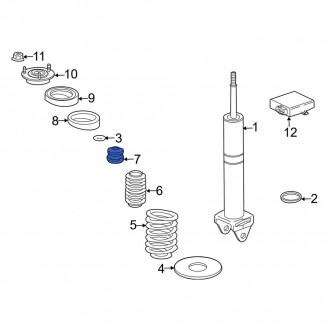 Porsche 911 Series OEM Suspension Parts | Shocks, Struts — CARiD.com