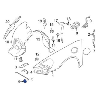 Porsche 718 Boxster OEM Fenders | Factory Front & Rear Fenders — CARiD.com
