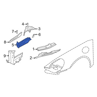 Porsche 911 Series Replacement Chassis Frames & Rails - CARiD.com