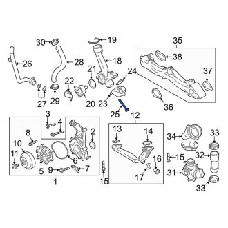 Porsche 718 Cayman Radiator Hoses & Clamps | Lower, Upper — CARiD.com
