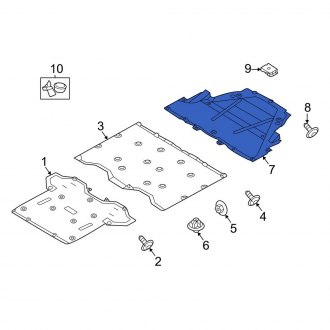 Porsche 911 Series Underbody Covers - Splash Shields | CARiD