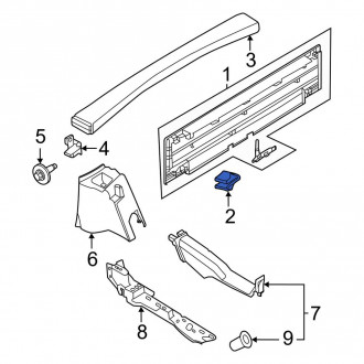 Porsche Taycan Trunk & Tailgate Hardware — CARID.com