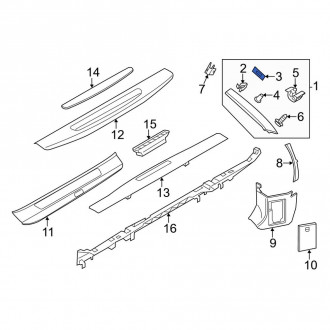 Porsche Taycan OEM Interior Components — CARiD.com