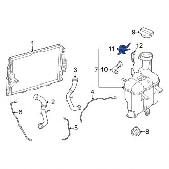 2025 Porsche 911 Series Coolant Overflow Tanks | CARiD
