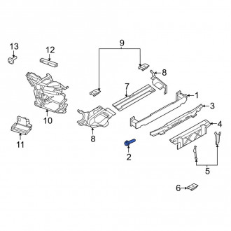 Porsche 718 Boxster Bumper Brackets & Hardware | Front, Rear — CARiD.com