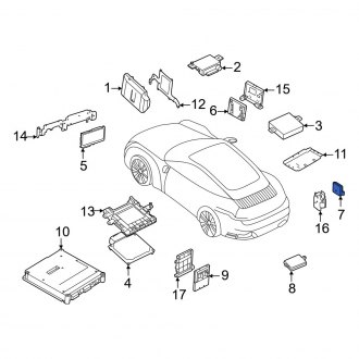 Porsche Cayenne Door & Lock Motors, Switches, Relays – CARiD.com