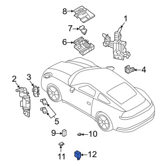Porsche 911 Series OEM Electrical Parts | Sensors, Switches — CARiD.com