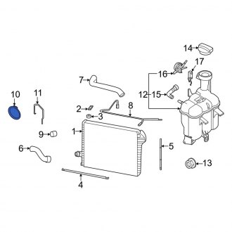Porsche 718 Boxster OEM Engine Cooling Parts | Radiators, Fans — CARiD.com