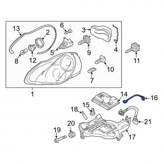 Porsche Cayenne OEM Lights | CARiD