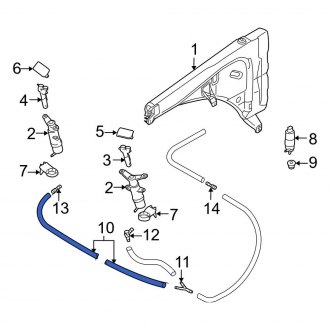 Porsche Cayenne Washer Nozzles & Parts — CARID.com