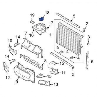 Porsche Panamera Coolant Overflow Tanks — CARiD.com