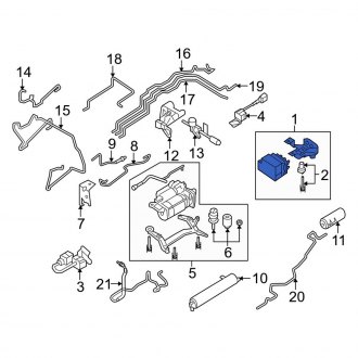 Porsche Cayenne Suspension Self-Leveling Sensors — CARiD.com