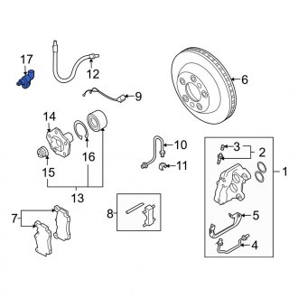 Porsche Cayenne Anti-Lock Braking (ABS) System Parts — CARiD.com