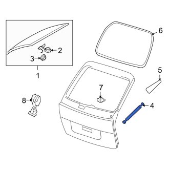 Porsche Cayenne OEM Trunks & Parts | Lids, Rear Panels — CARiD.com