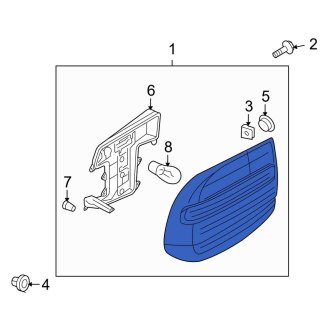 Porsche Cayenne Factory Style Replacement Tail Lights – CARiD.com