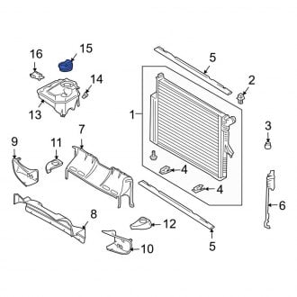 Porsche Panamera Coolant Overflow Tanks | CARiD