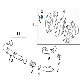 Porsche Macan OEM Air Intake Parts | Filters, Manifolds — CARiD.com