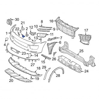 Porsche OEM Bumpers | Genuine Front & Rear Bumpers — CARiD.com