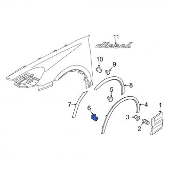 Porsche Cayenne OEM Fenders | Factory Front & Rear Fenders — CARiD.com