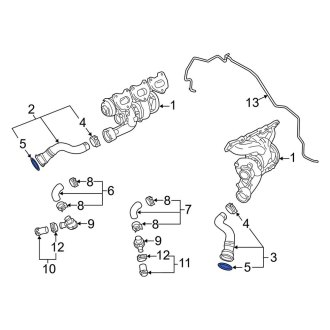 Porsche Macan Turbo & Supercharger Lines, Hoses, Fittings — CARiD.com