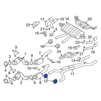 Porsche Macan OEM Exhaust Parts | Systems, Tips, Pipes — CARiD.com