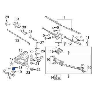 Porsche Cayenne Windshield Washer Tanks & Parts — CARID.com