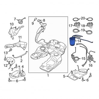 Porsche Cayenne OEM Fuel System Parts | Pumps, Lines — CARiD.com