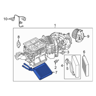 Porsche Cayenne Replacement Heater Cores & Parts — CARiD.com