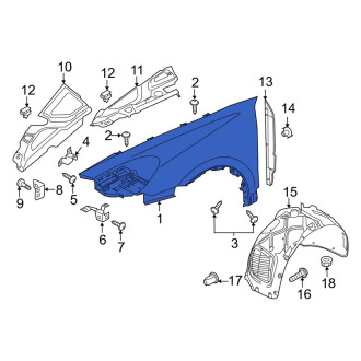Porsche Cayenne Replacement Fenders & Components – CARiD.com