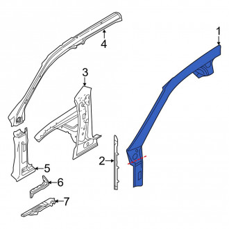 Porsche Pillars | Assemblies, Door Jambs, Braces — CARiD.com