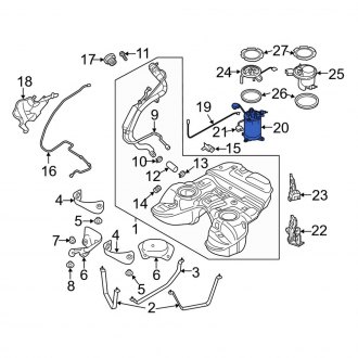 Porsche Cayenne OEM Fuel System Parts | Pumps, Lines — CARiD.com
