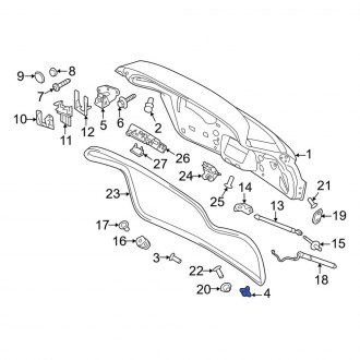 Porsche Macan OEM Trunks & Parts | Lids, Rear Panels — CARiD.com