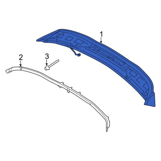 Porsche Cayenne Factory Style Rear Spoilers – CARiD.com