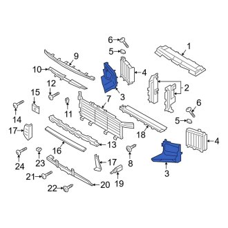 Porsche Cayenne OEM Header Panels & Parts — CARiD.com