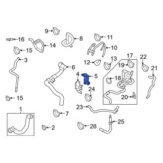 Porsche Cayenne Heater Control Valves — CARiD.com