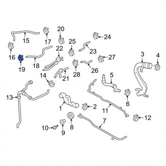 Porsche Macan Turbo & Supercharger Lines, Hoses, Fittings — CARiD.com