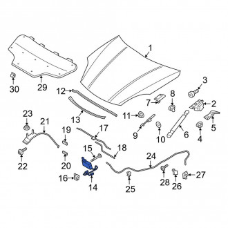 Porsche Cayenne Hood Locks & Hood Latches — CARiD.com