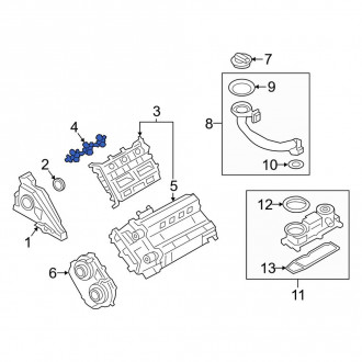 Porsche Panamera Valve Covers & Components – CARiD.com
