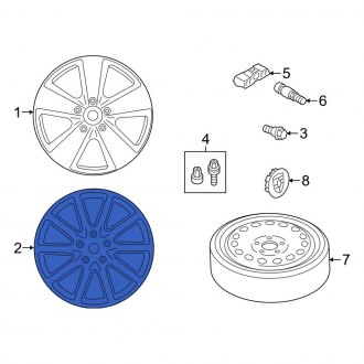 Porsche Cayenne OEM Wheels & Tires | Lug Nuts, TPMS Sensors — CARiD.com