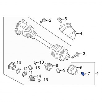 Porsche Cayenne OEM Driveline & Axle Parts | Hubs, CV-Joints — CARiD.com