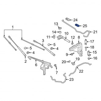 Porsche Cayenne Washer Nozzles & Parts — CARID.com