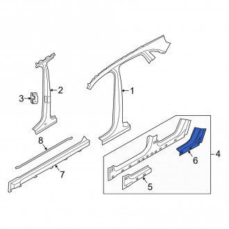 Porsche Cayenne Replacement Rocker Panels – CARiD.com