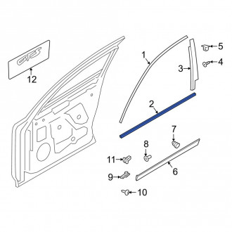 Porsche Cayenne Door Moldings | Side, Edge, Belt – CARiD.com