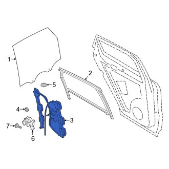 Porsche Cayenne Window Regulators | Manual, Power – CARiD.com
