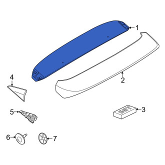Porsche Cayenne Factory Style Rear Spoilers – CARiD.com