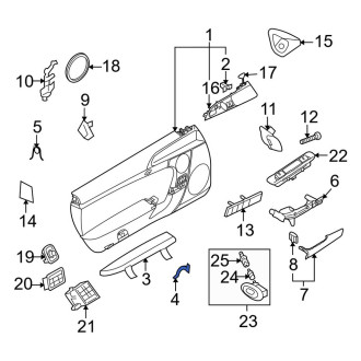 Porsche Boxster Door Hardware & Miscellaneous Parts — CARiD.com