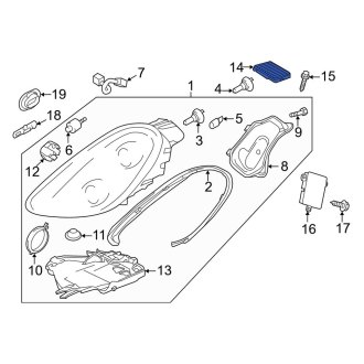 Porsche Boxster OEM Lighting | Headlights, Fog & Tail Lights — CARiD.com